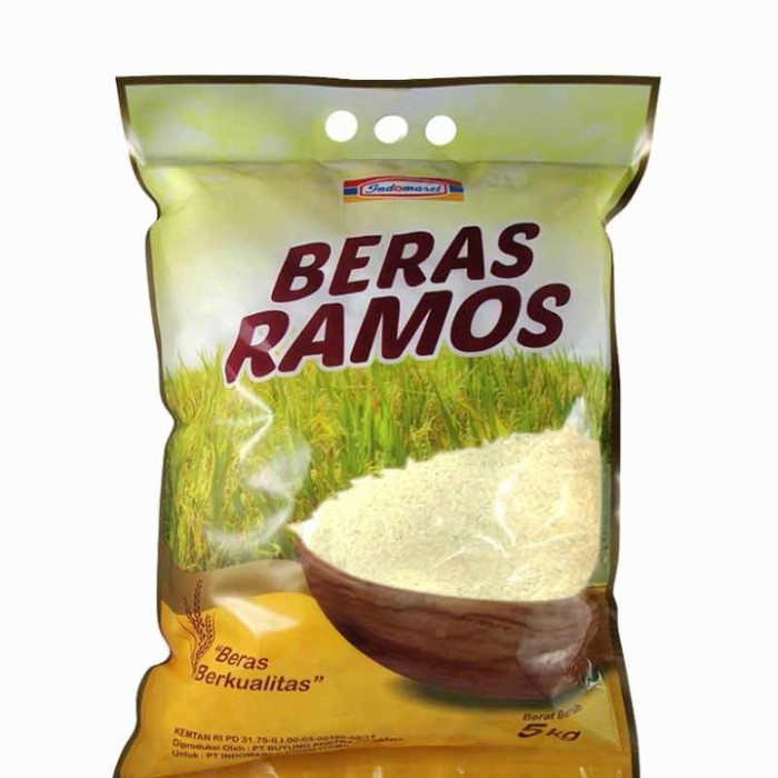 Jual beras setra Ramos Indomaret 5kg | Shopee Indonesia