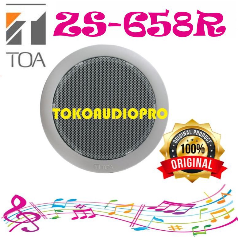 Jual Speaker Toa ZS-658R Ceiling Mount Speaker Ciling Toa zs658r ...