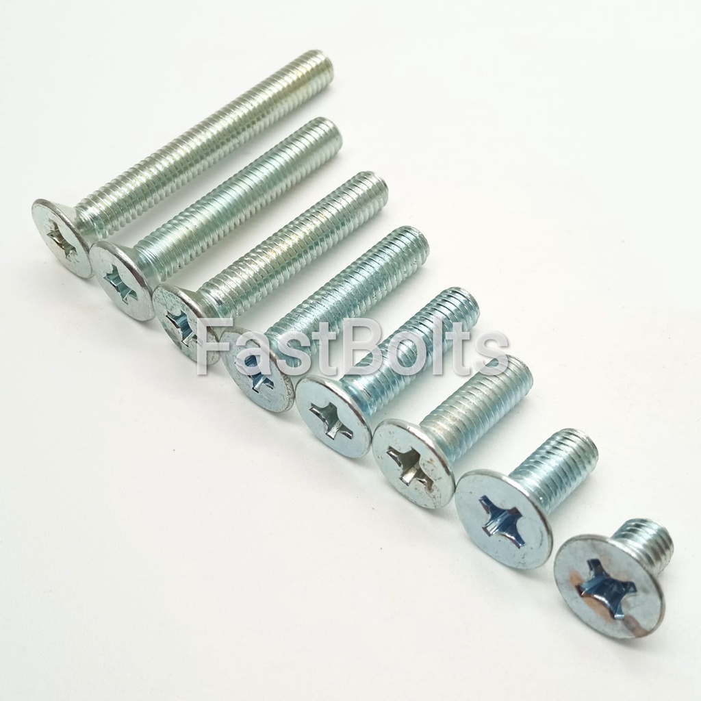 Jual Baut JF 6 x 20 / Baut JF M6 / Baut Obeng Plus Kunci 10 | Shopee Indonesia