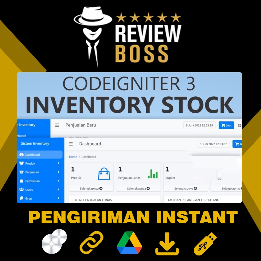 Jual SOURCE CODE PROGRAM PERSEDIAAN STOK BARANG GUDANG INVENTORY STOCK WAREHOUSE ORDERS INVOICE ...