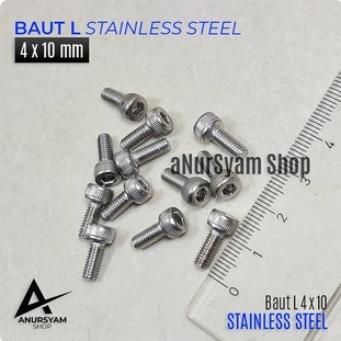 Jual Baut L 5 x 10, 12, STAINLESS Baut L M5 STAINLESS Baut M5 | Shopee ...