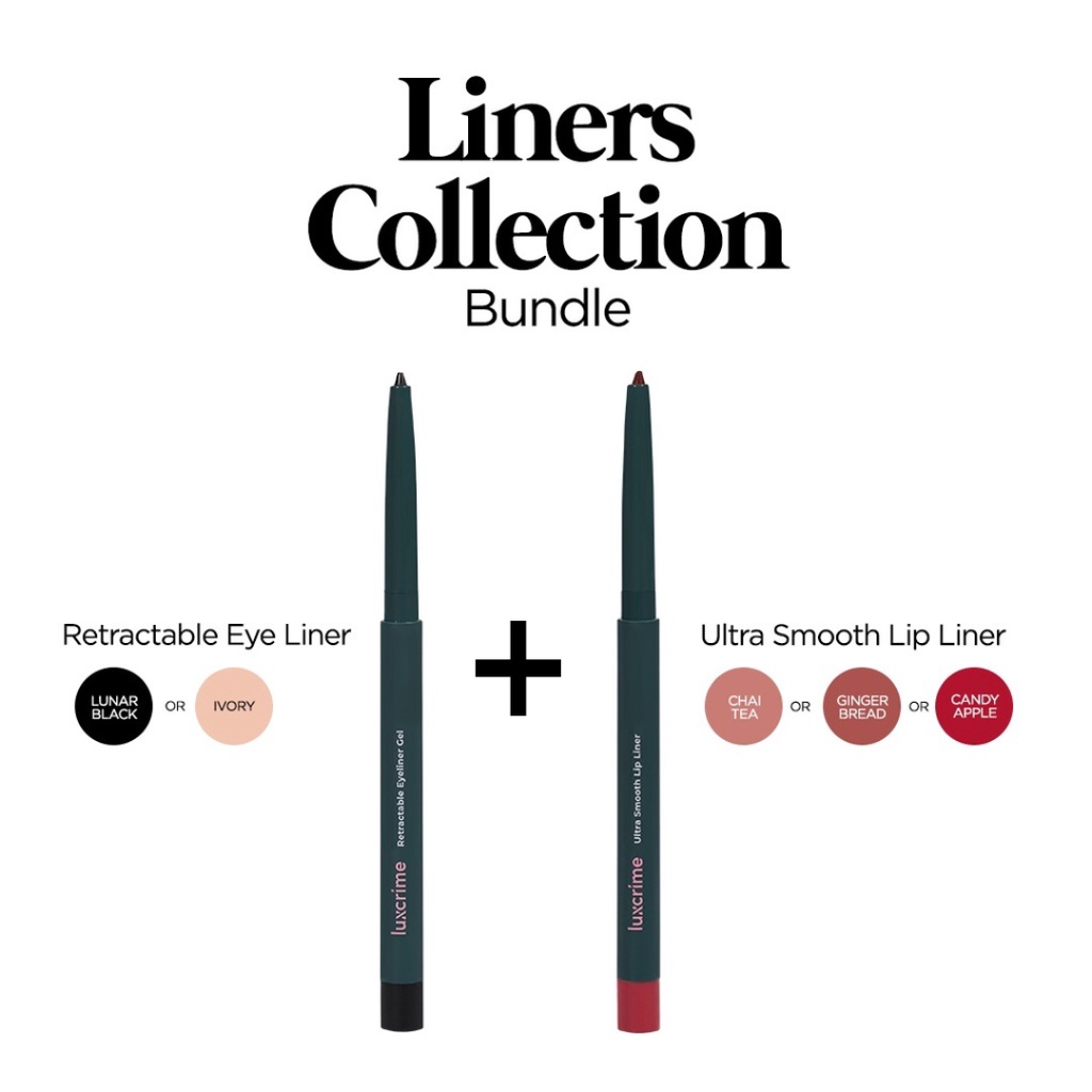 Jual Luxcrime BUNDLE Ultra Smooth Lip Liner + Luxcrime Retractable ...