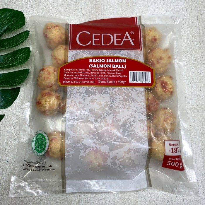 Jual CEDEA Salmon Ball 500 gr | Shopee Indonesia