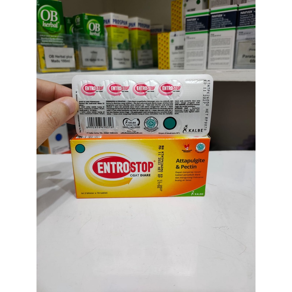 Jual Neo Entrostop Strip Isi 10 Tablet Obat Original | Shopee Indonesia