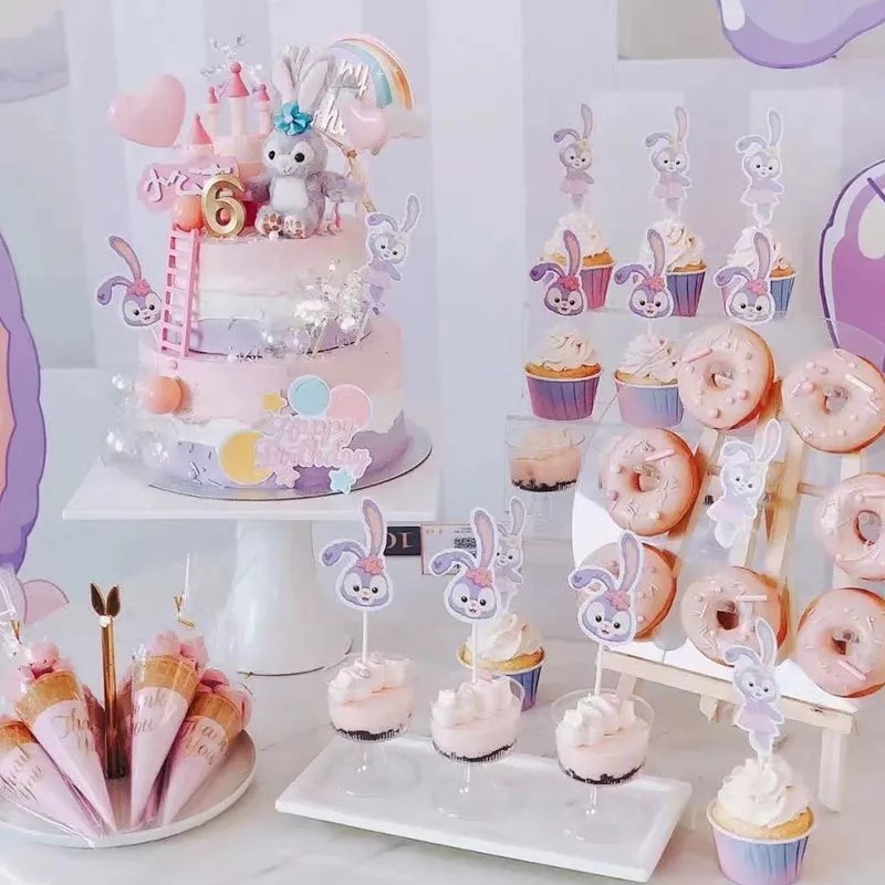 Jual TOPPER DISNEY STELLA LOU / BUNNY UNGU/ LINABEL/TOPPER HIAS KUE ...