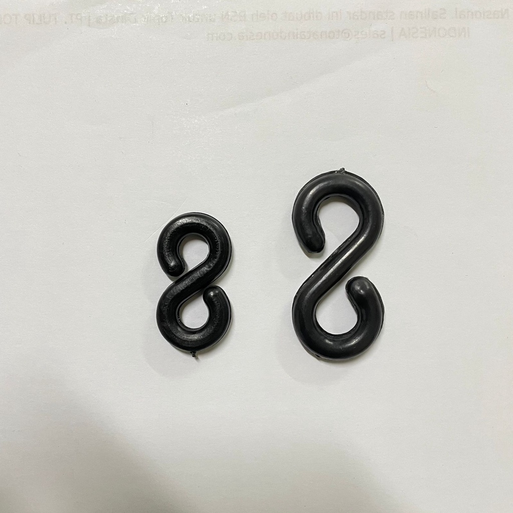 Jual Letter S Plastic Chain / Pengait Rantai Plastik / Plastic Hook ...