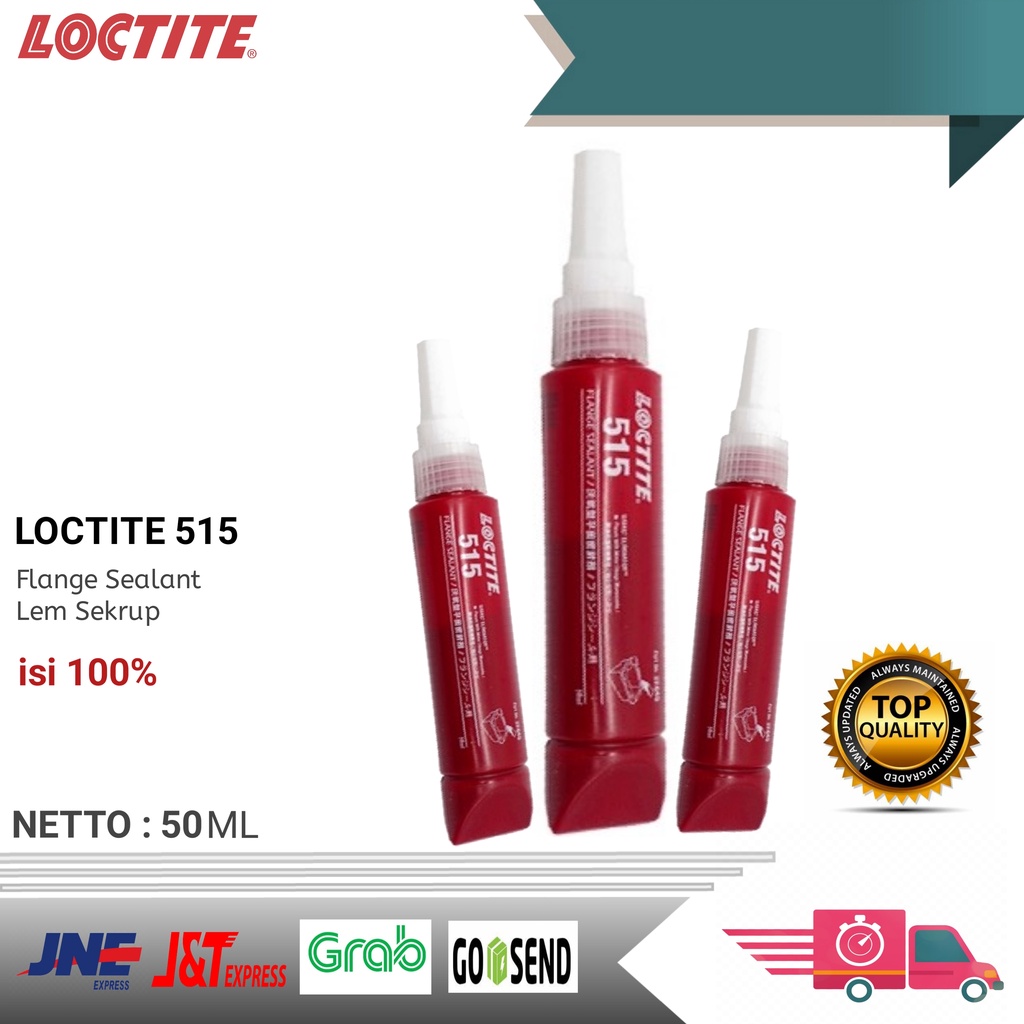Jual LOCTITE 515 50ML FLANGE SEALANT - LEM SEKRUP LOCTITE 515 50 ML ...