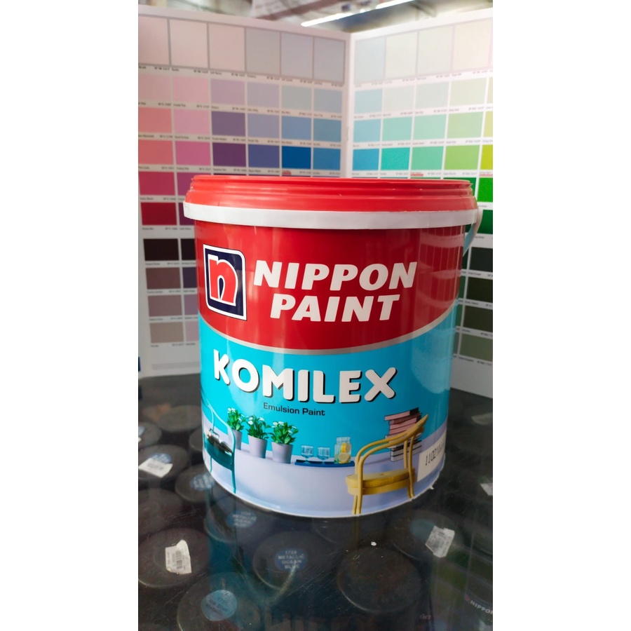 Jual Nippon Komilex 1102 White 18kg Putih / Cat Tembok Interior Murah ...