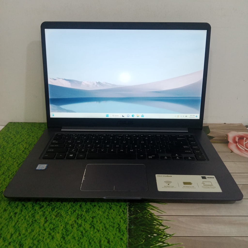 Jual Laptop Asus Vivobook X510UF Core i5 gen 8 RAM 8GB SSD 128GB Nvidia MX130 2GB Slim Mulus ...
