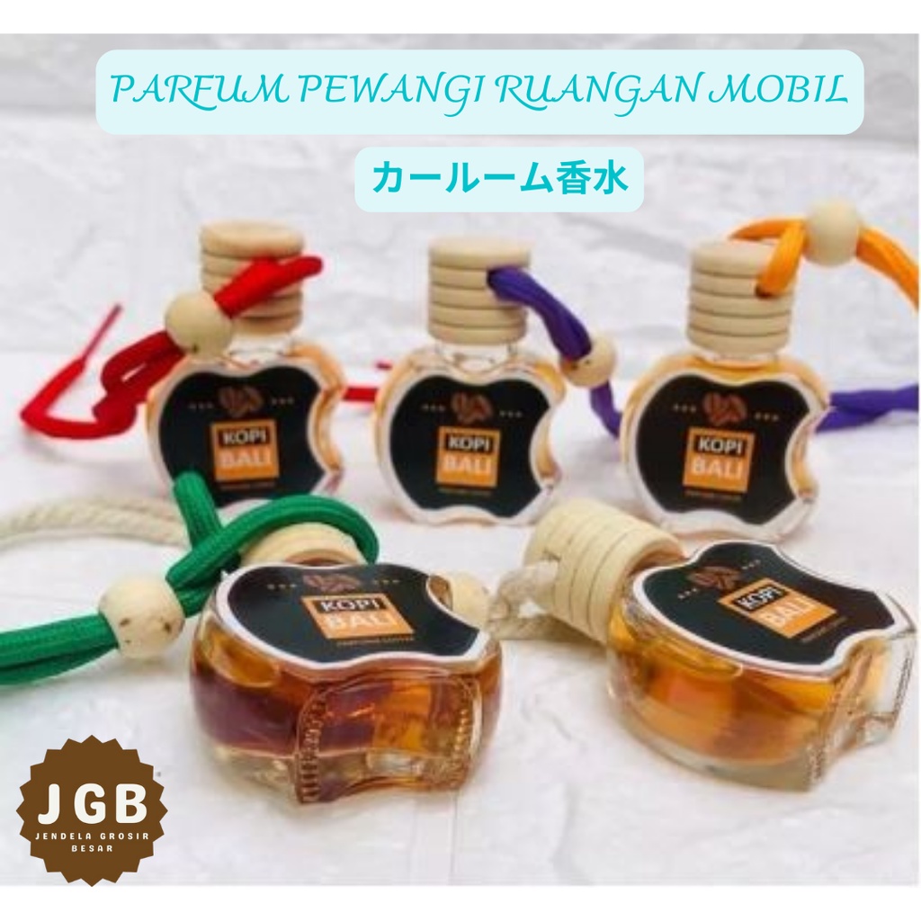 Jual PARFUM PEWANGI RUANGAN MOBIL GANTUNG BOTOL KACA BENTUK APEL ...