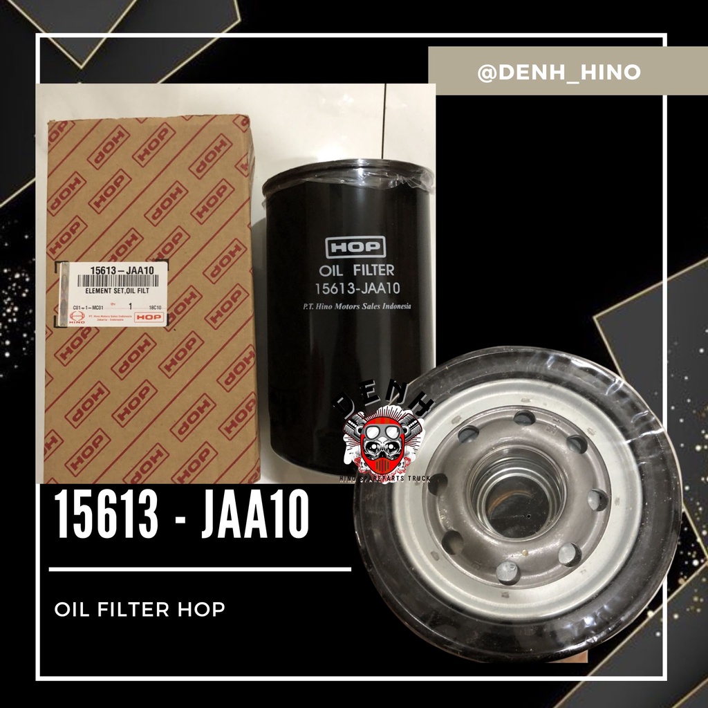 Jual 15613 - JAA10 Oil Filter Set / Saringan Oli Set Asli HOP | Shopee ...