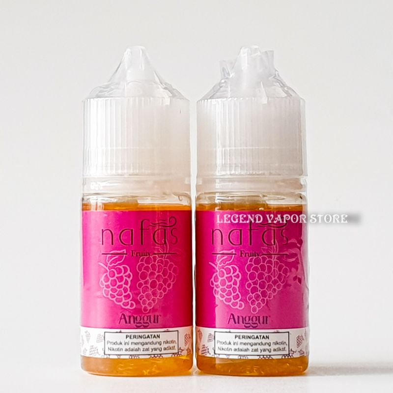 Jual SALT NIC - LIQUID NAFAS Anggur 30ML 12MG AUTHENTIC By EJM X ...