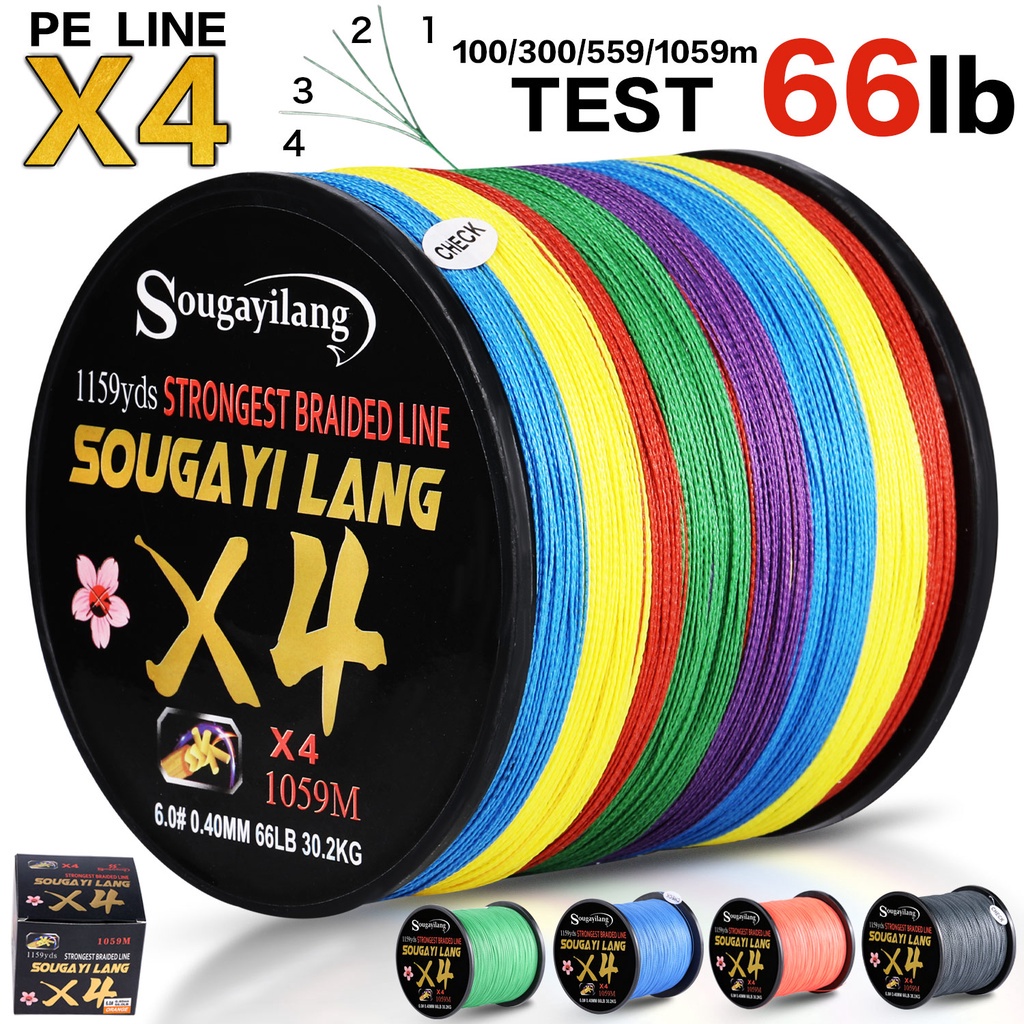 Jual Senar pancing PE 100m Pancing 4x kuat dan anti keriting pakaian ...