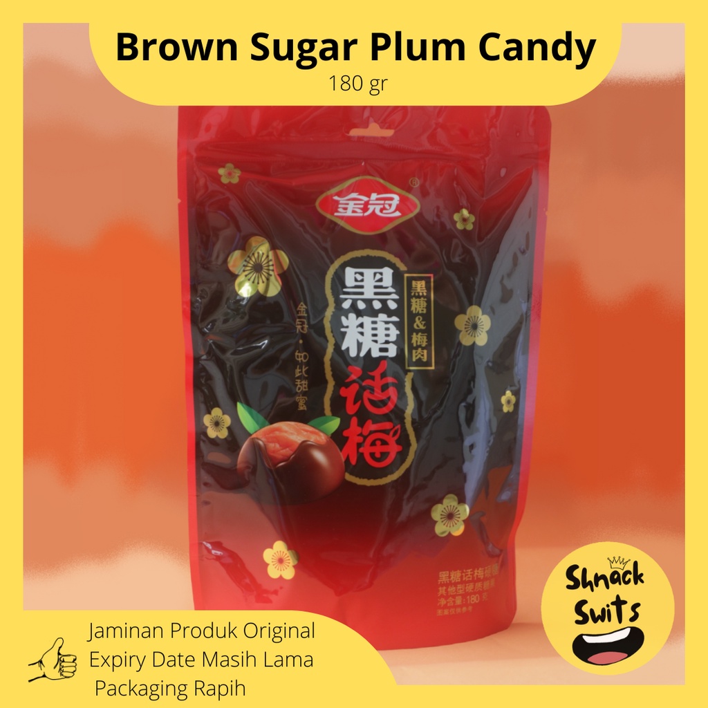 Jual Prune Candy / Permen Plum / Permen Kiamboy Gula Merah Golden Crown ...