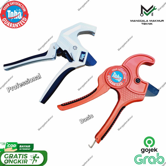 Jual Best Seller Tang/Gunting Potong Pipa Paralon Pvc Toho Pemotong Pipa 42 Mm / 9 Inch | Shopee ...