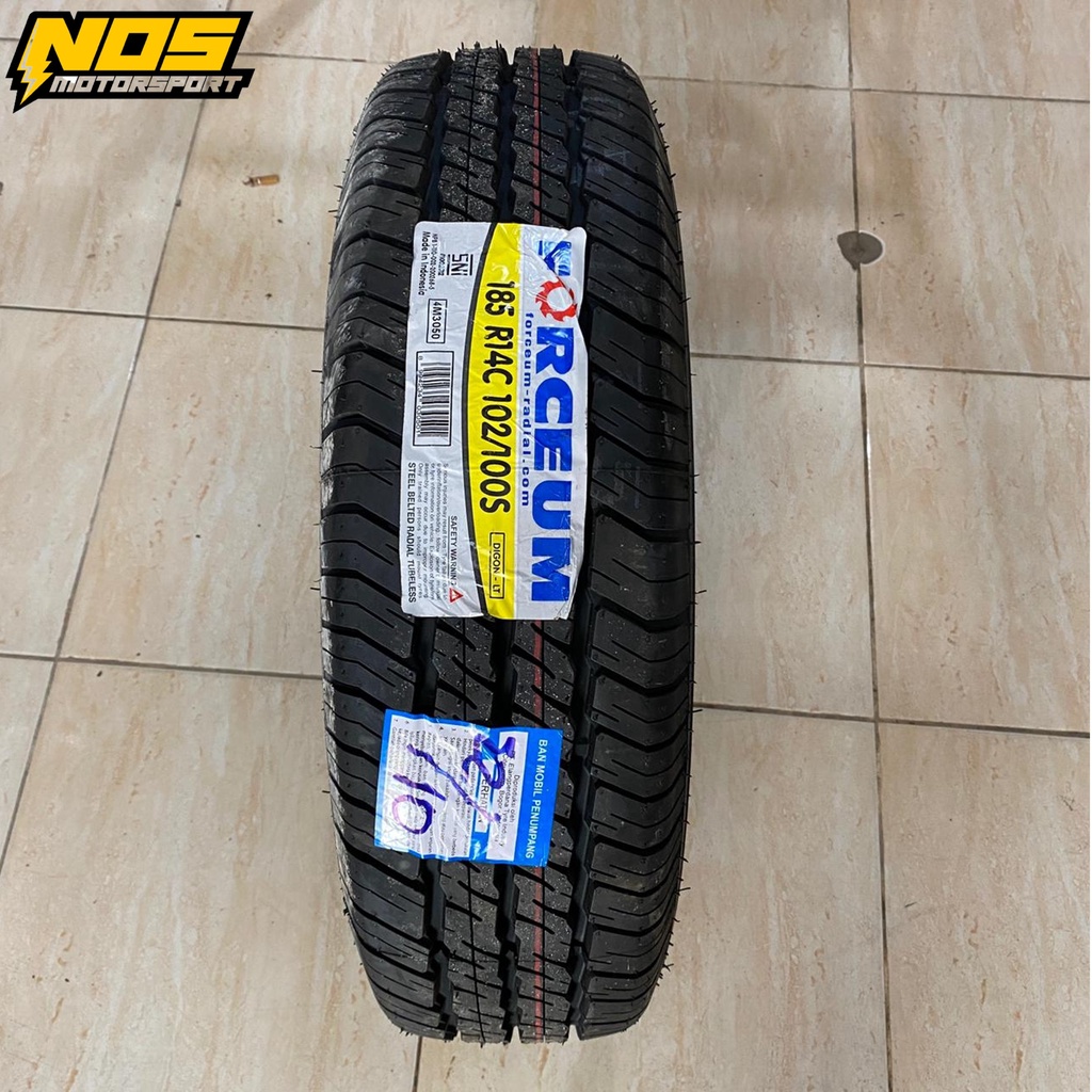 Jual BAN MOBIL L300, GRAND MAX, UNTUK MUATAN UKURAN 185 R14 FORCEUM ...