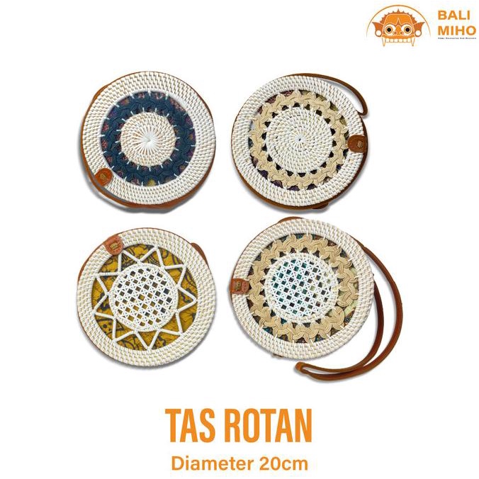 Jual TAS ROTAN BALI/TAS RATAN/TAS BULAT BALI/RATAN BAG/ROTAN BAG ...