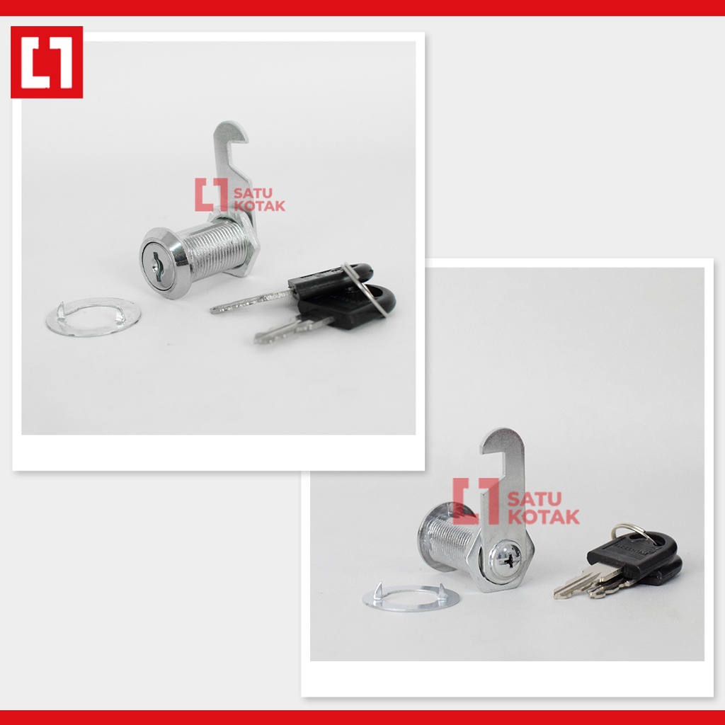 Jual WELDOM Kunci Camlock Lemari Loker Laci Box Kotak Panel 20mm / 25mm ...