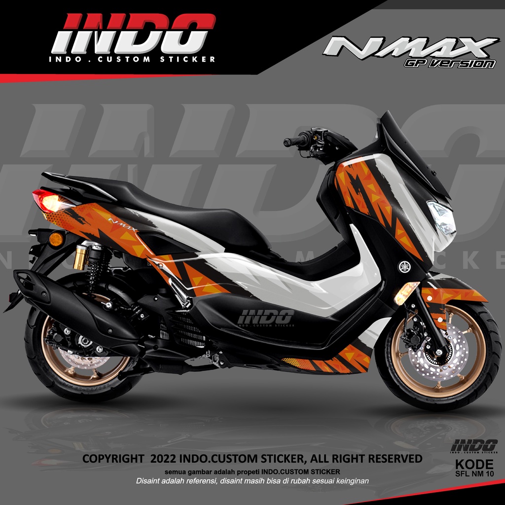 Jual DECAL NMAX FULL BODY STIKER NMAX NEW STIKER NMAX OLD DECAL NMAX ...