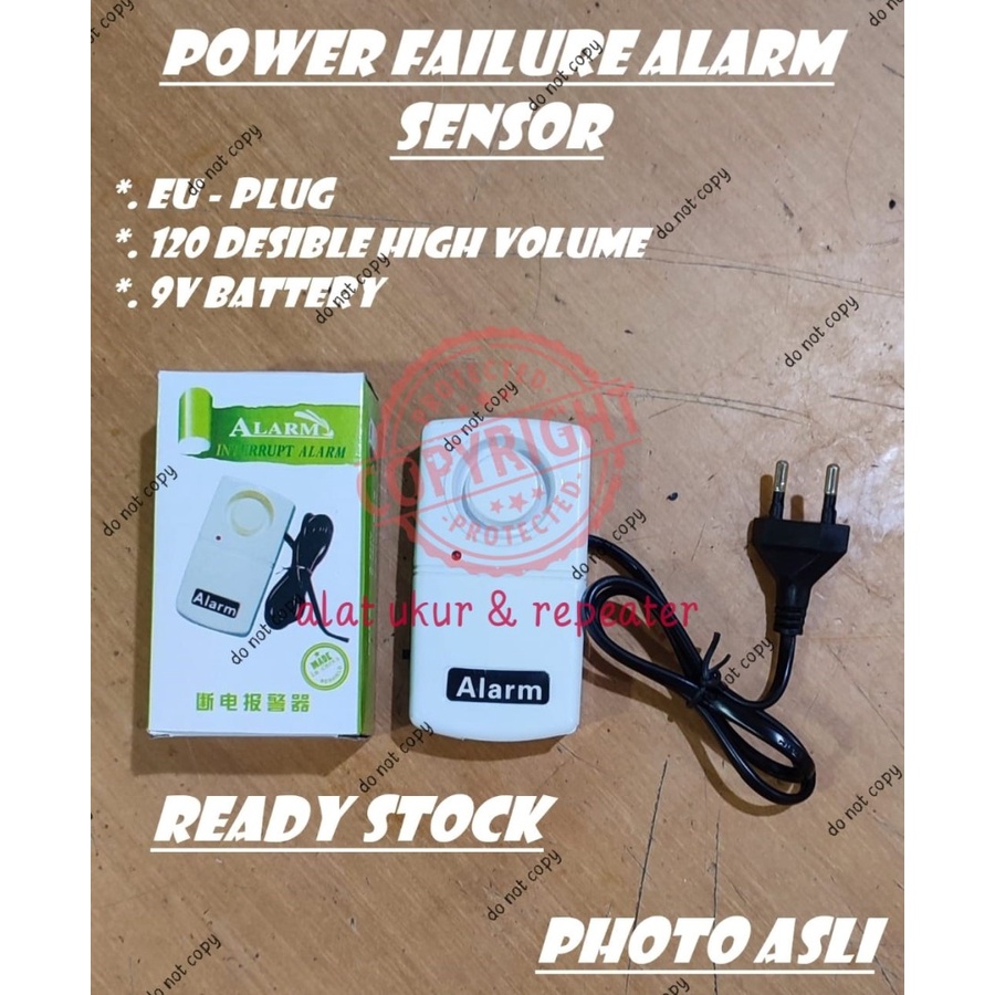 Jual Sensor Alarm Listrik Mati Padam Putus Power Failure Alarm Sensor ...