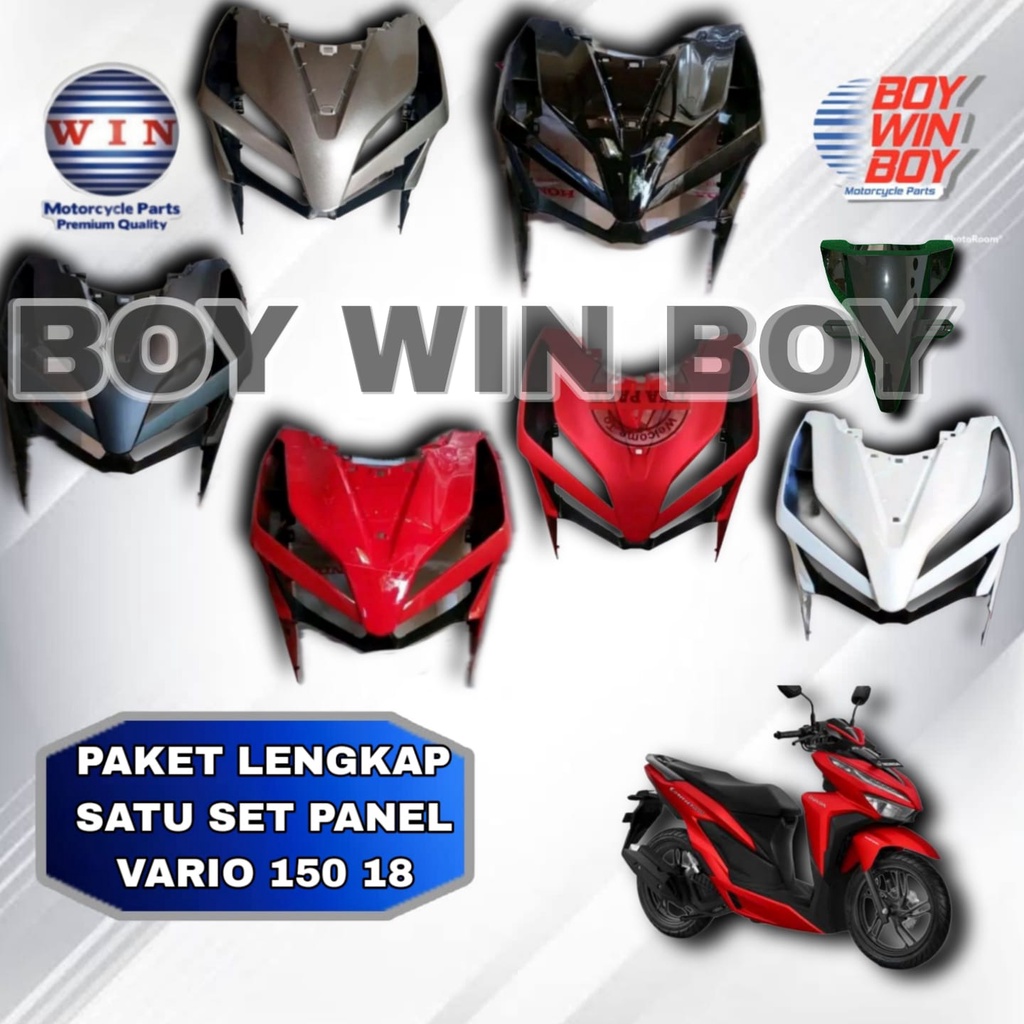Jual PAKET LENGKAP SATU SET PANEL VARIO 150 18 MERK WIN | Shopee Indonesia