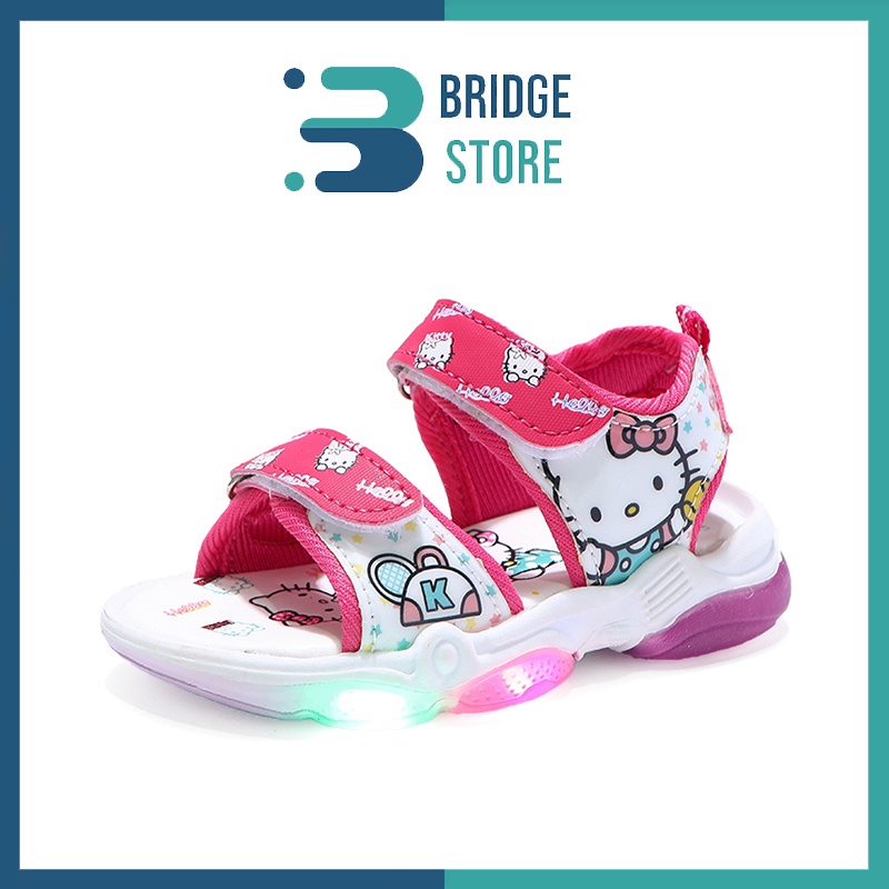 Jual Bridgestore - Sepatu SANDAL Anak Perempuan LED IMPORT Model Terbaru HELLO KITTY 002 ...