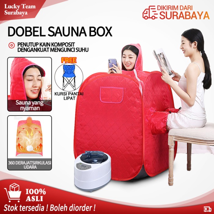 Jual ALAT STEAM RUMAH TANGGA LIPAT KOTAK KERINGAT RUANG SAUNA KERINGAT ...