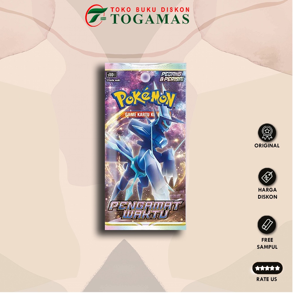 Jual Kartu Pokemon Tcg Booster Pack S10D // PENGAMAT WAKTU | Shopee Indonesia