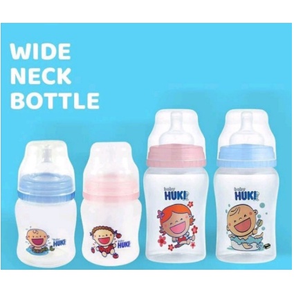 Jual Huki Botol Susu Wide Neck PP Bottle Botol Wideneck Bottle PP / Botol Susu Bayi Wideneck ...