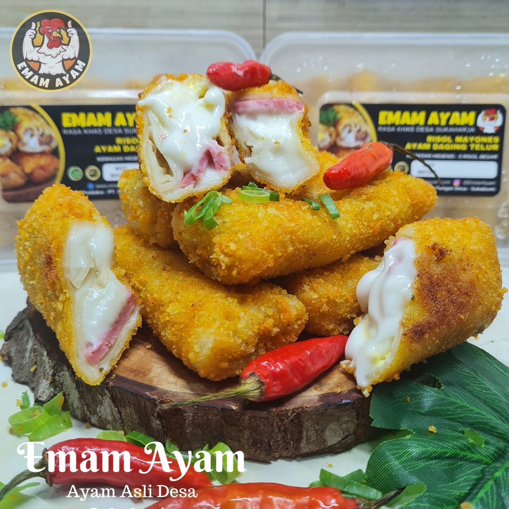 Jual Emam Ayam - Risol Mayones JUMBO Premium Isi Mayo Mayonaisse Daging ...