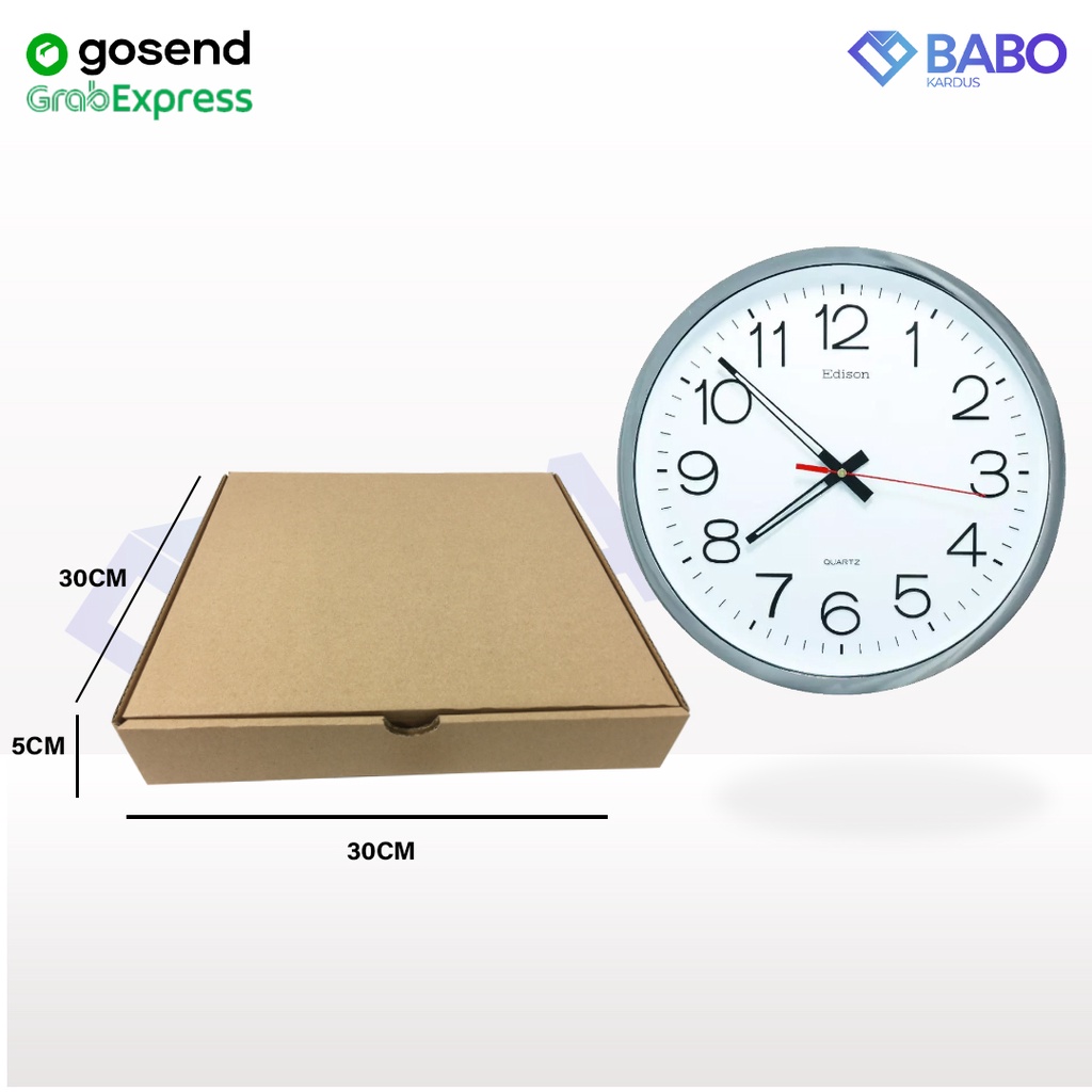 Jual Kardus 30x30x5 cm | dusbox box kardus box dus packing Die Cut ...