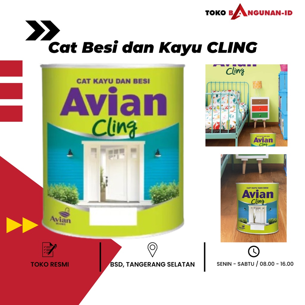 Jual Cat Minyak Besi dan Kayu Avian Cling Berkualitas | Shopee Indonesia Jual Cat Minyak Besi dan Kayu Avian Cling Berkualitas | Shopee Indonesia