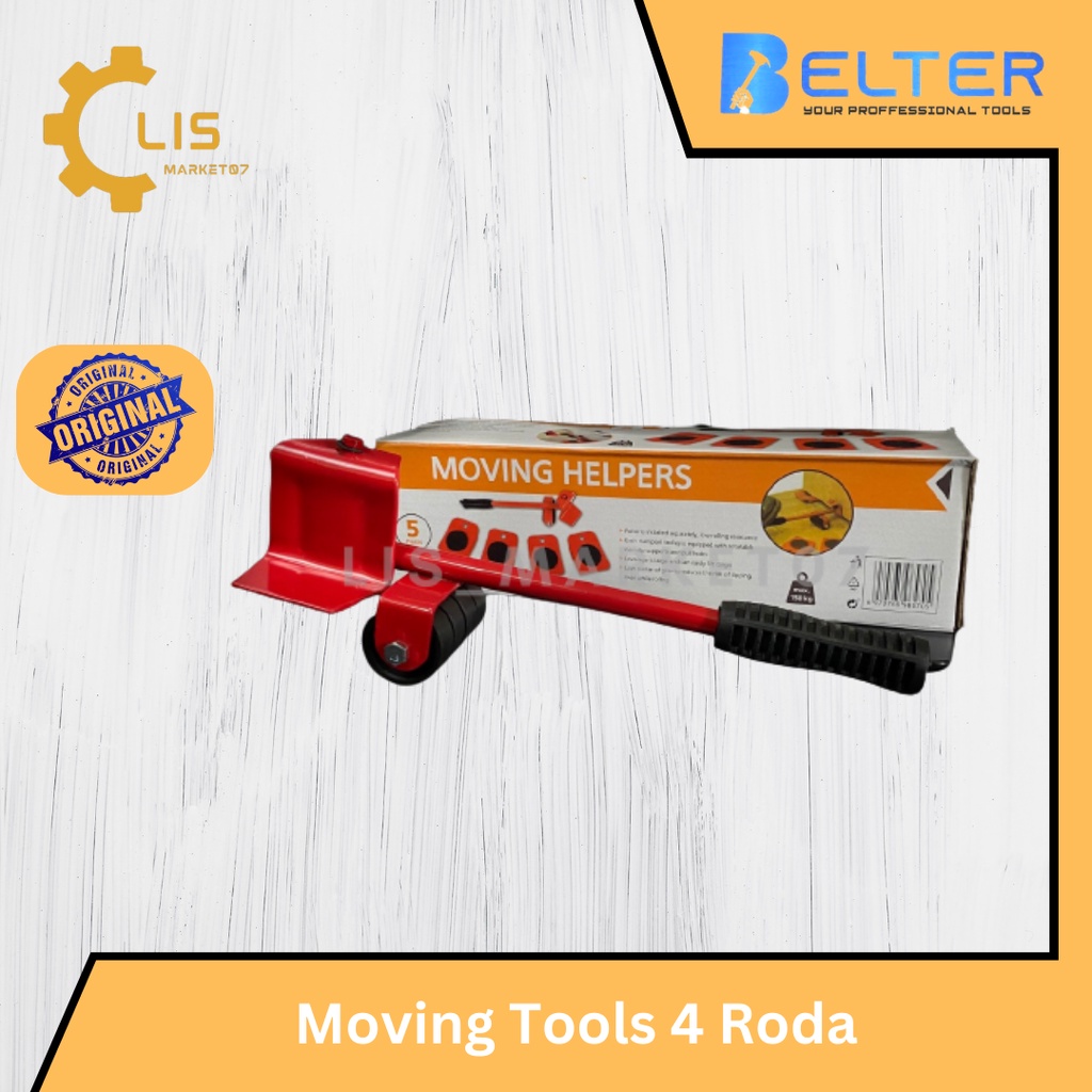 Jual Alat Bantu Angkat Barang BELTER Moving Tools Roda Pemindah Barang ...