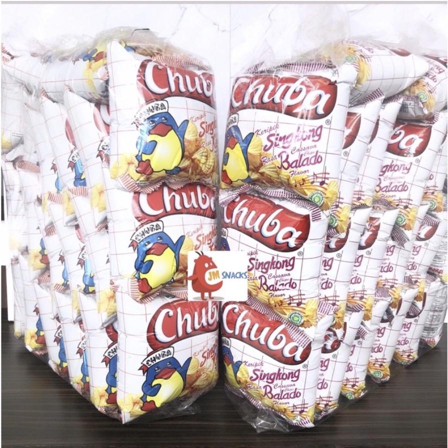 Jual [GROSIR!!] Chuba Keripik Singkong 1 BAL isi 5 PAK x 20 PCS ...