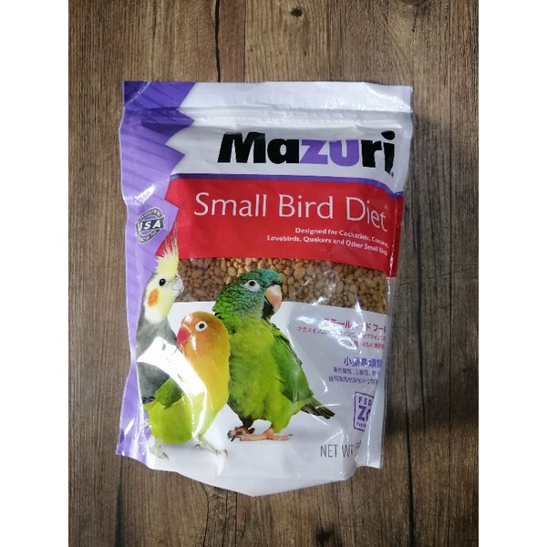 Jual Mazuri Small Bird Diet Original Pack 1kg makanan burung kecil ...