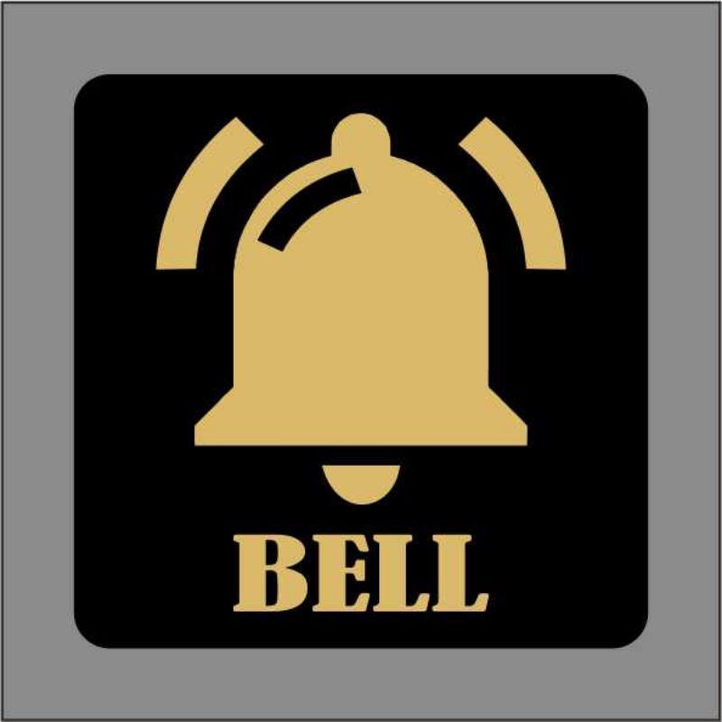 Jual SIGN AKRILIK BELL PINTU BINTANG / TANDA BELL PINTU HIASAN DINDING ...