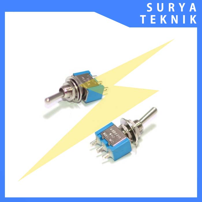Jual Saklar Toggle On-Off-Onn 3 Pin - Switch Toggle 3 Kaki On-Off-On ...