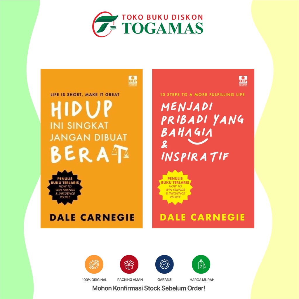 Jual [ORIGINAL] Buku Hidup Ini Singkat Jangan Dibuat Berat // Menjadi Pribadi Yang Bahagia ...