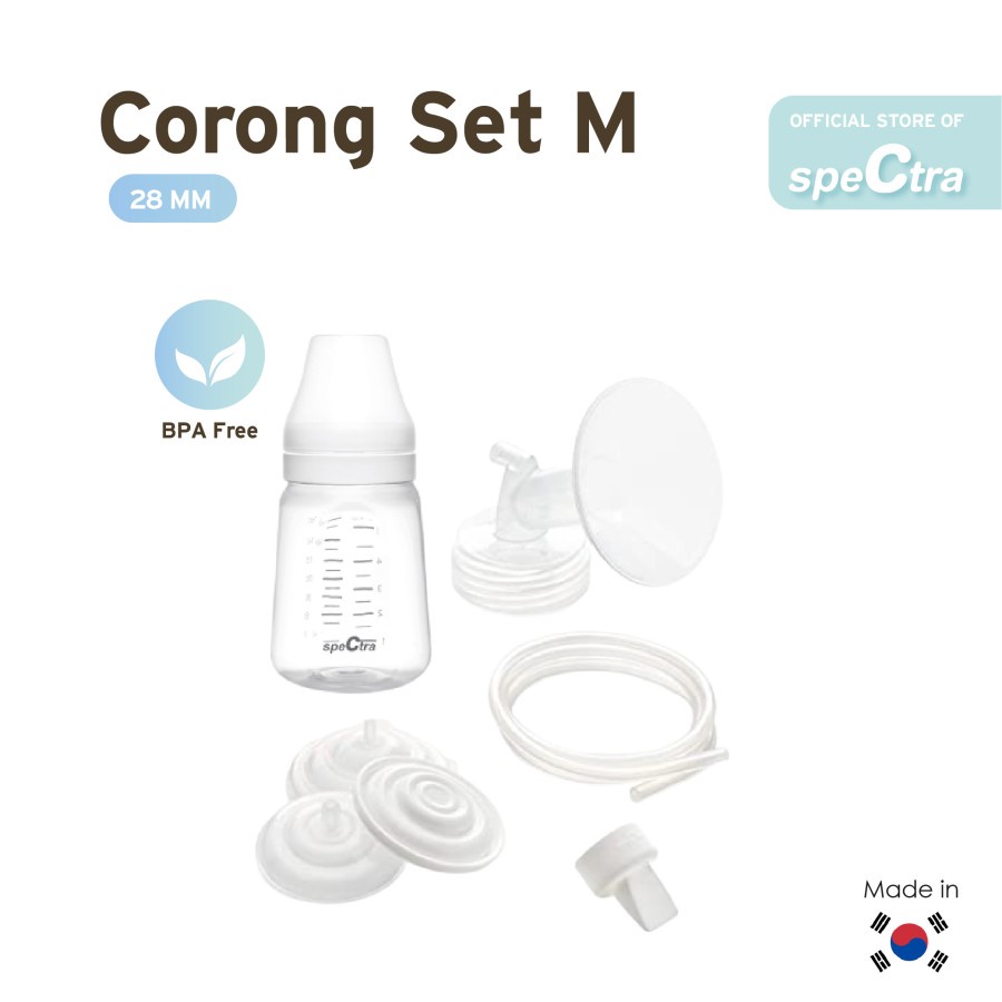 Jual Spectra Breast Shield Set + Bottle - Corong Set Pompa ASI | Shopee ...