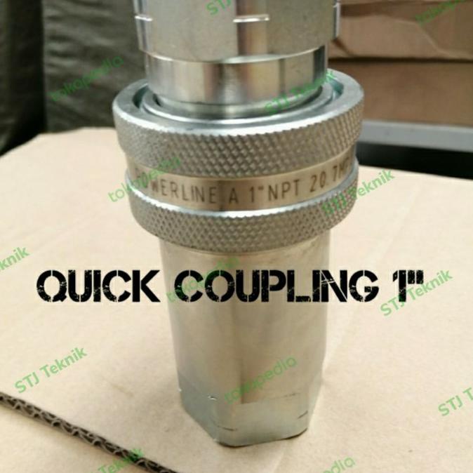 Jual Quick Coupling Hydraulic Ukuran 1 Inch Npt | Shopee Indonesia