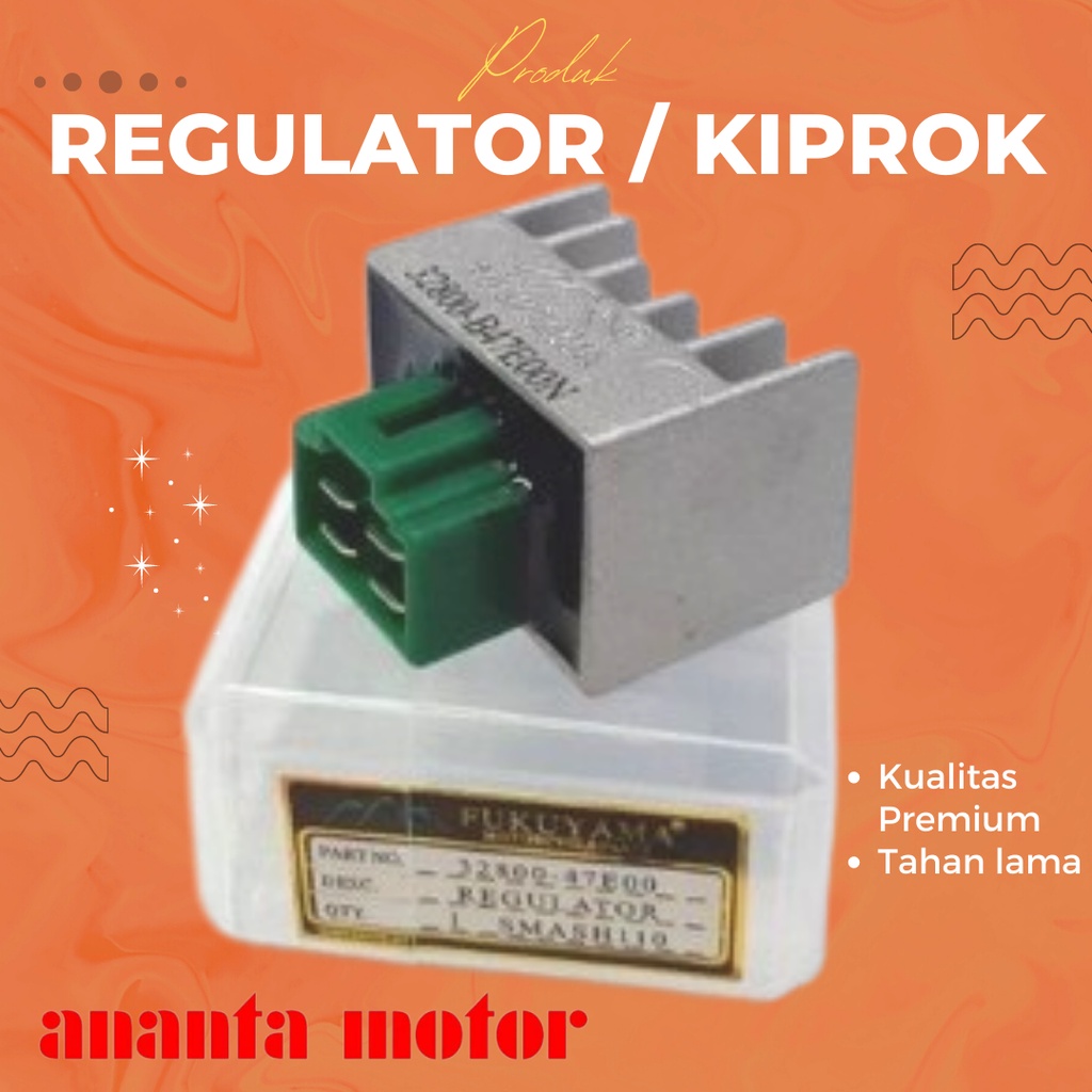 Jual FUKUYAMA REGULATOR / KIPROK SMASH SHOGUN 110 SHOGUN 125 FUKUYAMA ...