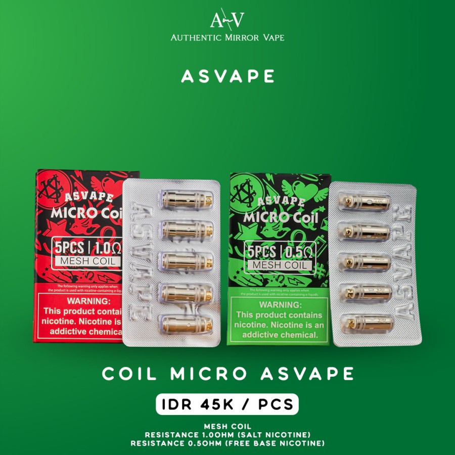 Jual Coil Asvape Micro Pods AIO Kit 100% Authentic By Asvape - CC ...