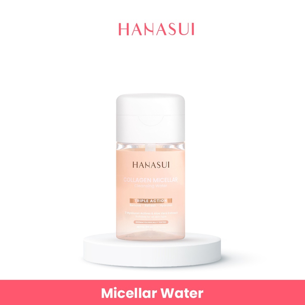 Jual Hanasui Makeup SERIES || Perfect Cheek Blush & Go || Fix & Glow ...