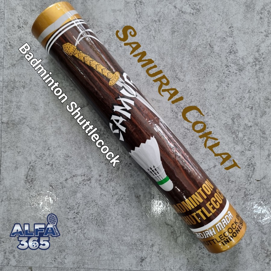 Jual Shuttlecock / Kok Samurai Coklat - Original Gadjah Mada - Gajah ...