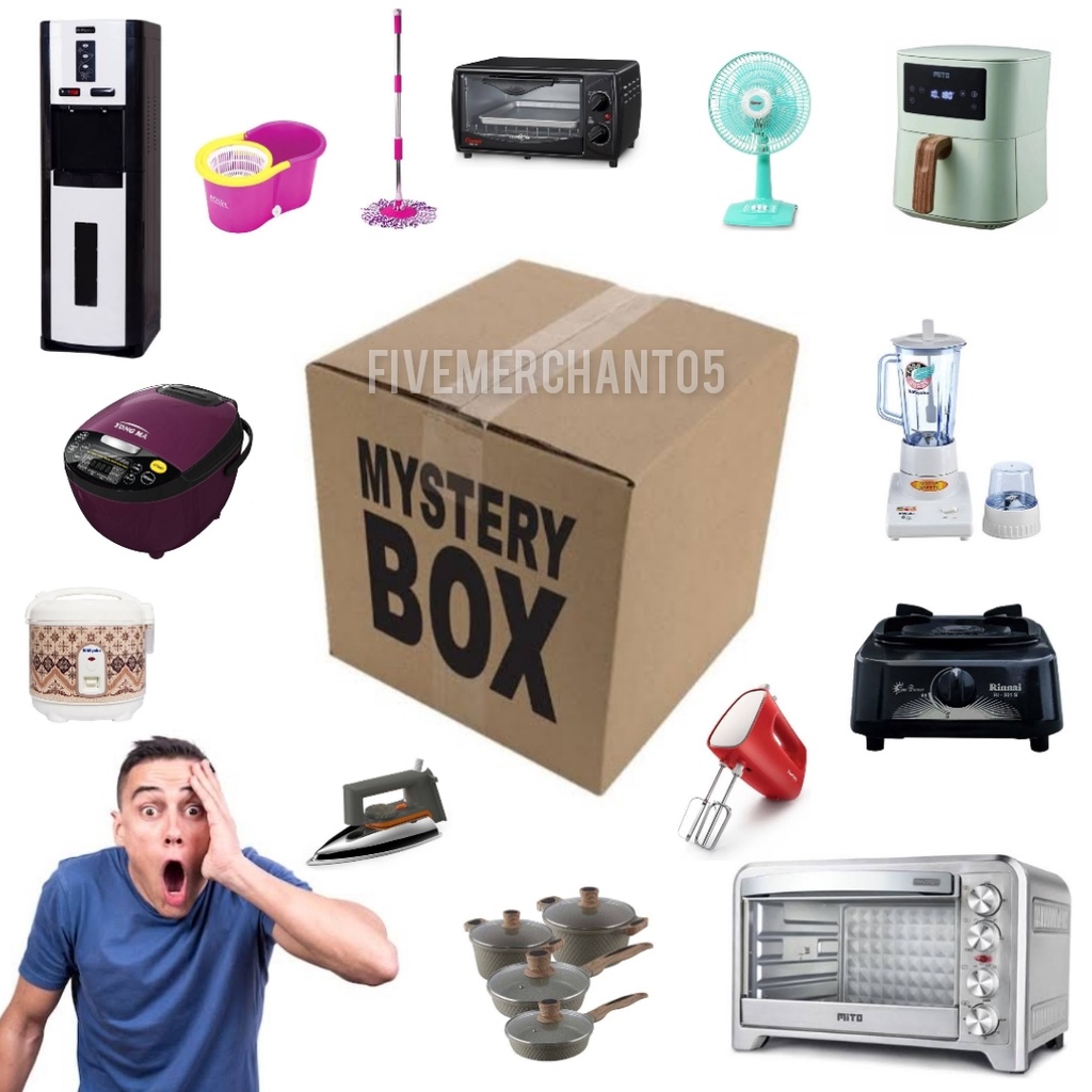 Jual Mystery Box Kotak Misteri Misterius Paket Hadiah Gift Bingkis ...