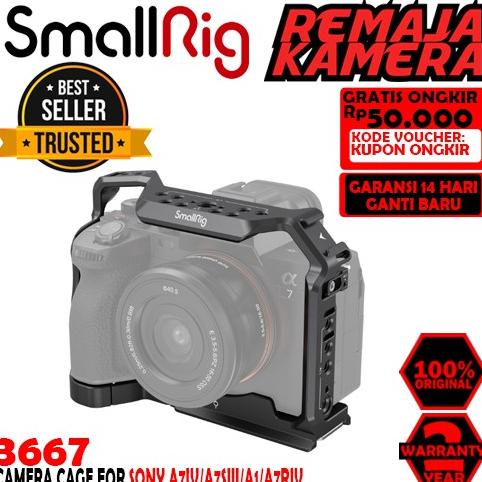 Jual SmallRig Camera Cage for Sony A7IV/A7SIII/A1/A7RIV 3667-GARANSI ...