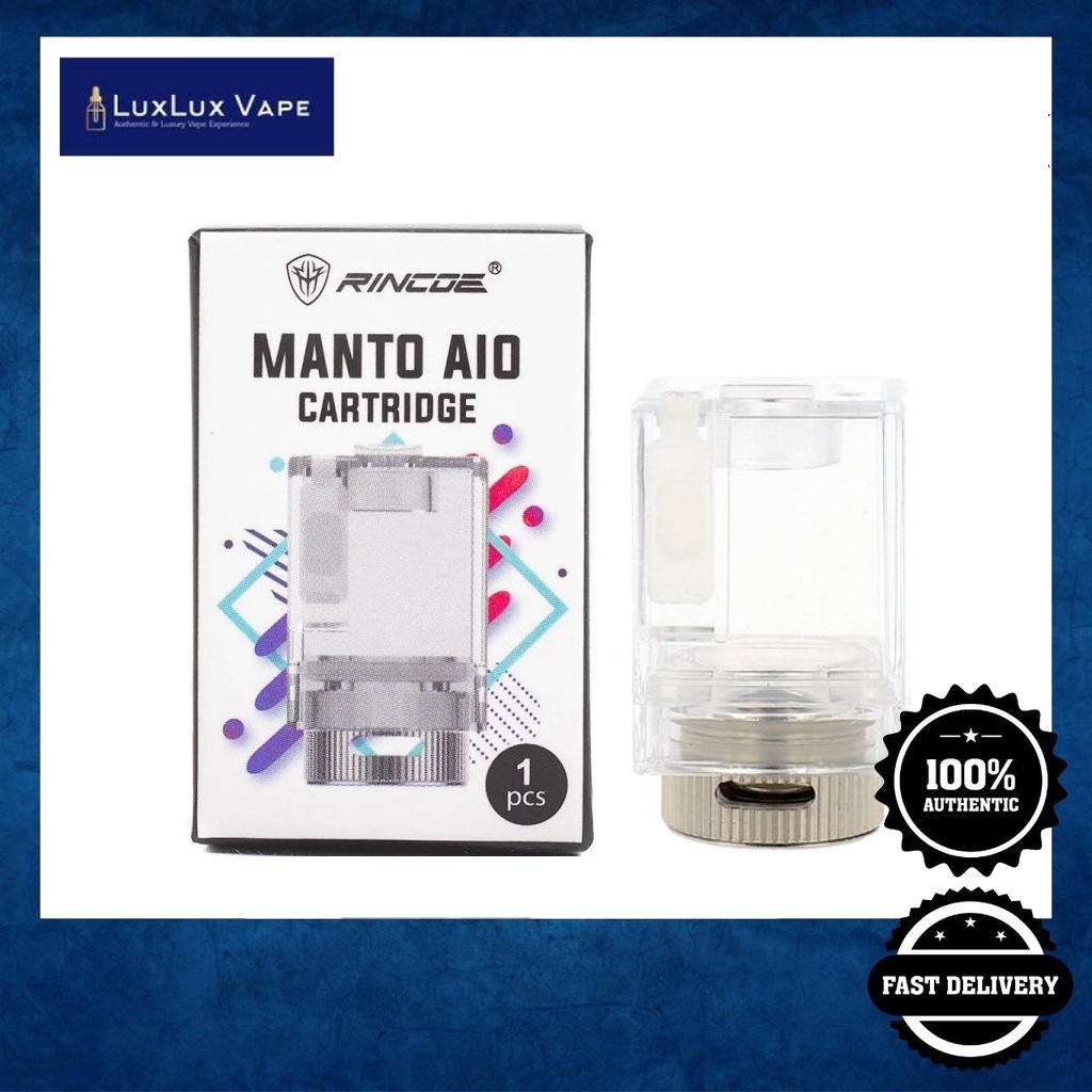 Jual CARTRIDGE MANTO AIO PLUS AUTHENTIC by RINCOE | Shopee Indonesia