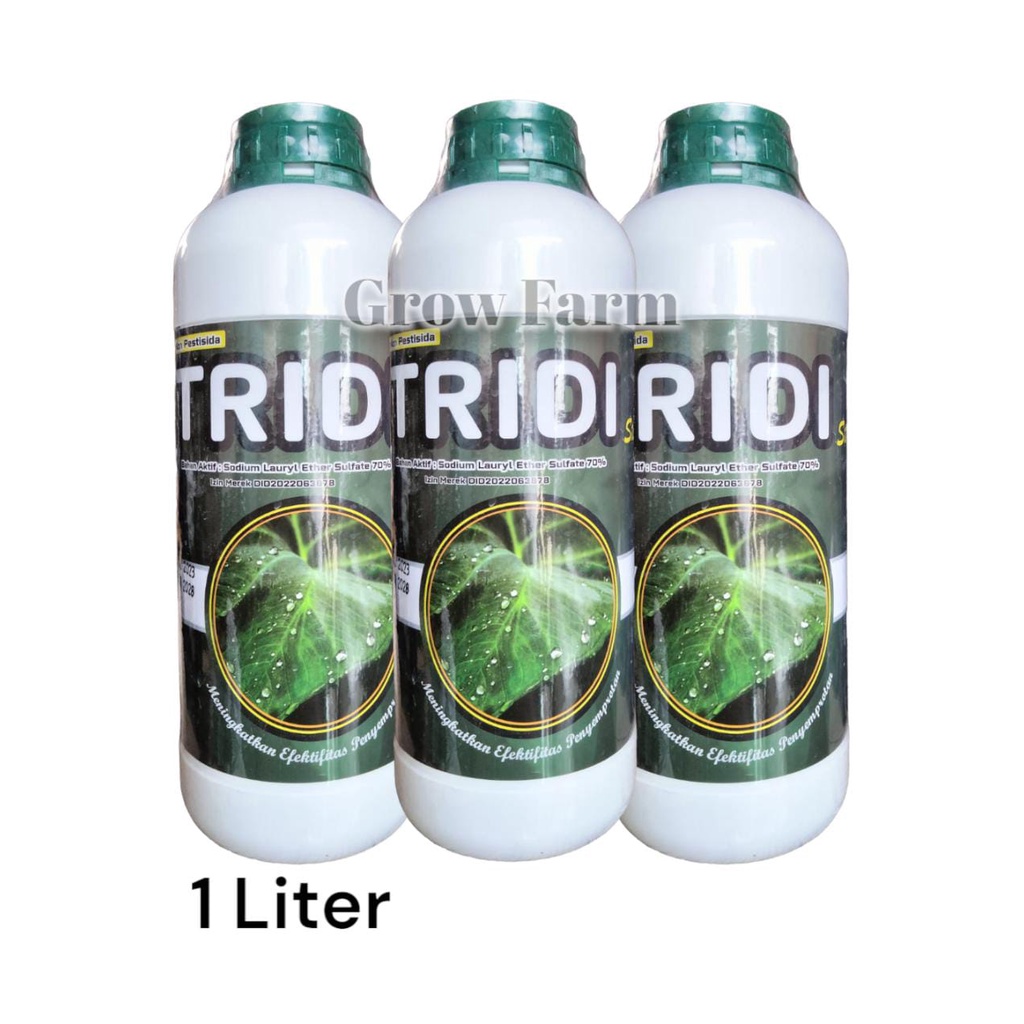 Jual TRIDI 1 Liter Perekat Penembus Perata Pestisida Tridi Stick tridi ...