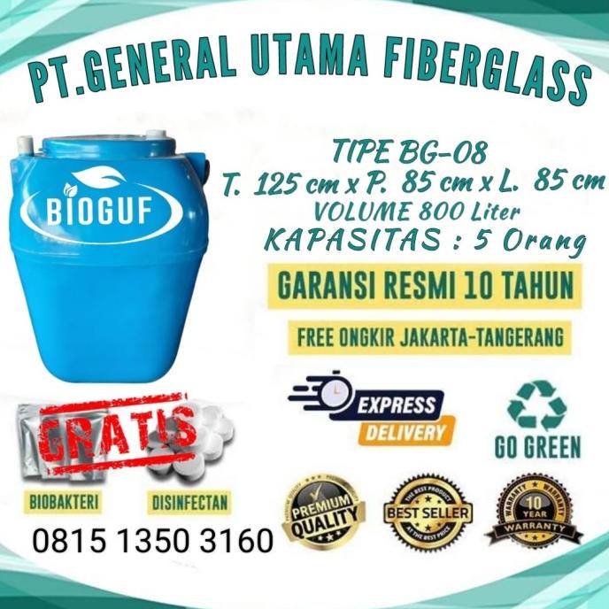 Jual Septic Tank 800 Liter, BIOTECH, BIORICH , BIOTAN, BIOGUF | Shopee ...