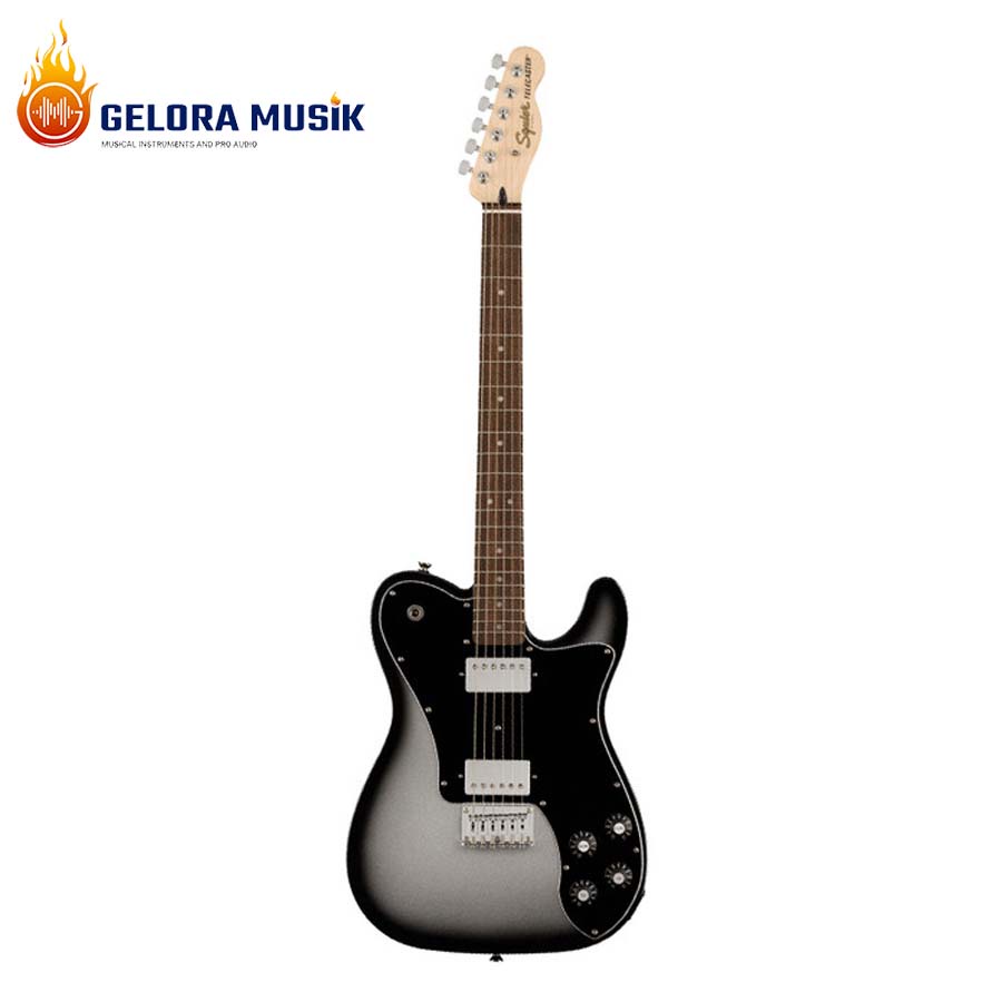 Jual Gitar Elektrik Squier FSR Affinity Series Telecaster Deluxe,Laurel FB-Silverburst | Shopee ...